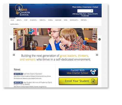 idea-website | Ontogeny Advertising & Design